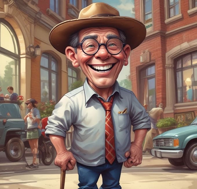 Draw nice cartoons and caricatures by Roycegnd | Fiverr