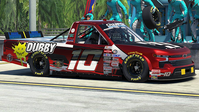 Create custom sim racing paints and number sets for your car by Lm ...