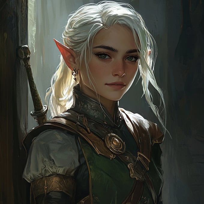 Create a amazing fantasy, dnd character illustration by Keagimmet | Fiverr