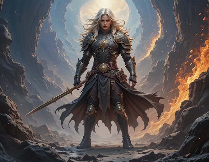 Create dnd character, concept art by Charlenan | Fiverr
