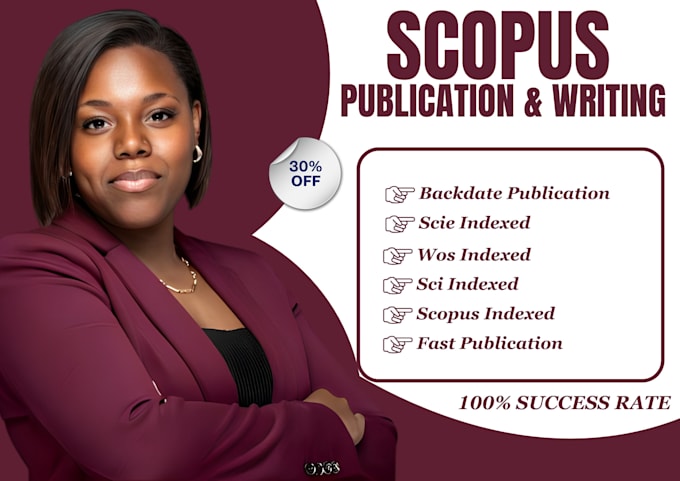 Do professional publication, article in scopus, scie, ssci, isi and journals by Catherine__anne ...