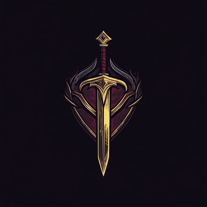Design medieval, fantasy, rpg gaming logo by Wolandern | Fiverr