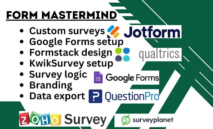 Create smart google form jotform qualtrics questionpro surveyplanet ...