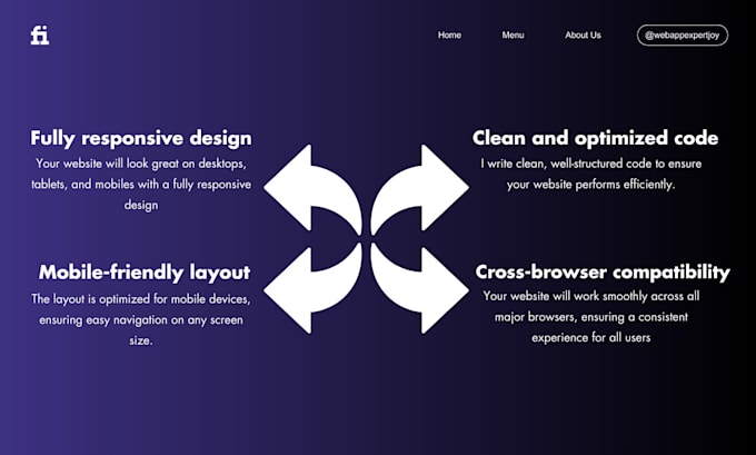 Be your front end developer using html css bootstrap react by ...