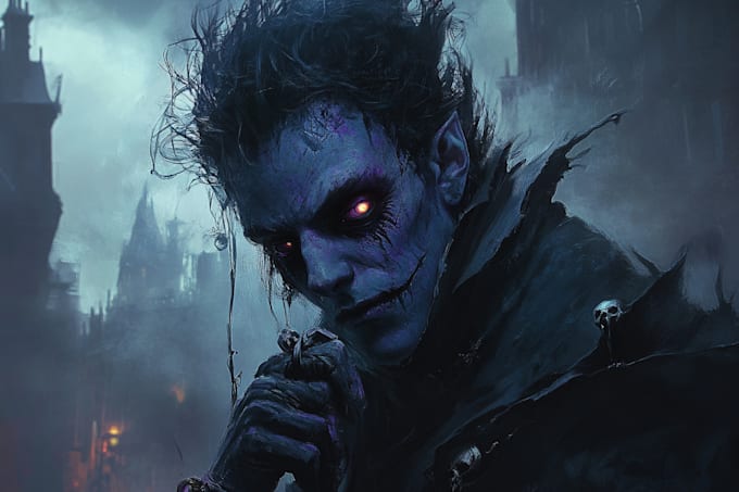 Illustrate custom horror art for you by Bernouche | Fiverr