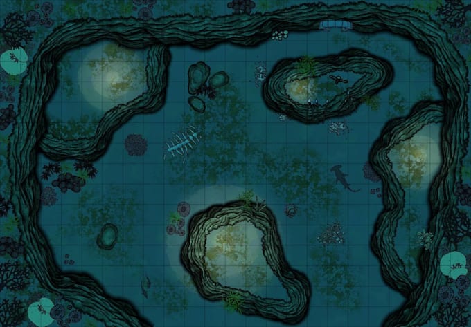 Create a wholesome map for your trpg campaign by Maraforevergm | Fiverr