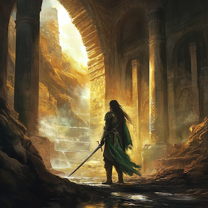 Do epic high quality fantasy characters concept arts by Amaradaniel2 ...