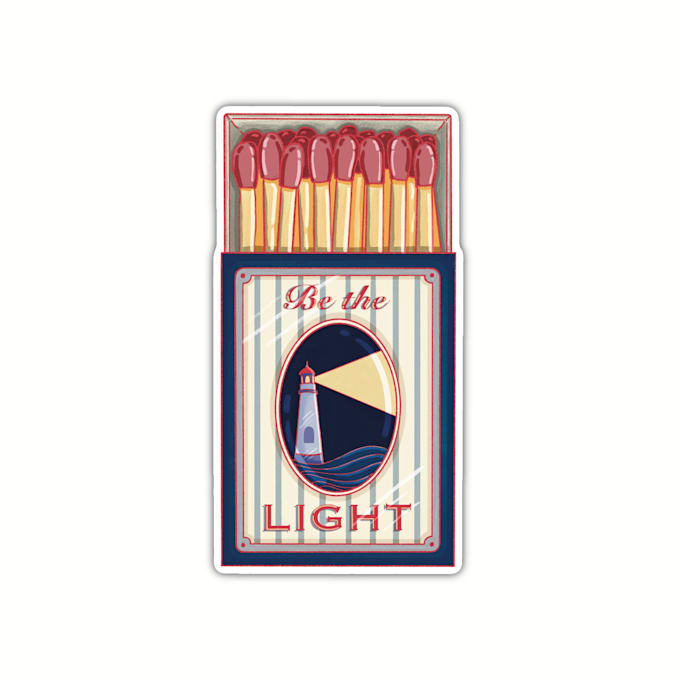 Create a detailed sticker design for you by Bygracehstudio | Fiverr