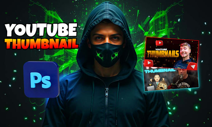 Design your professional youtube thumbnails by Sandikuff | Fiverr