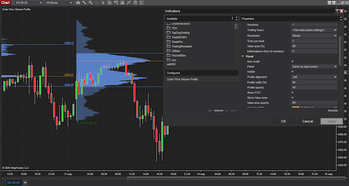 Develop Ninjatrader 8 Bot Strategy Custom Tools Indicators By