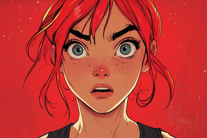 Design and make an illustration of your comic character by Dontnder ...