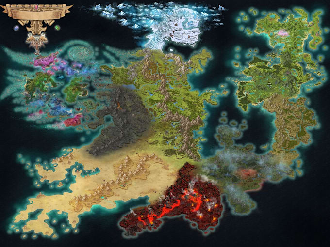 Create rpg fantasy world map design inkarnate custom dnd map game ...