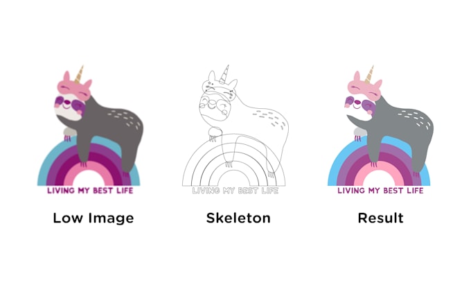 Manually vector tracing, convert image to vector, logo redesign by ...