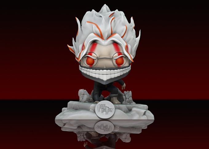 Create a custom funko to 3d print by Ssandr0 | Fiverr