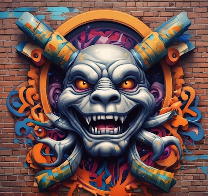 Design graffiti designs, murals and wall arts by Jeffreicks | Fiverr
