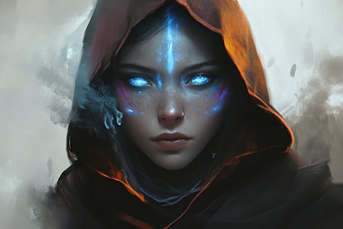 Draw sci fi characters illustration by Lorelerou | Fiverr