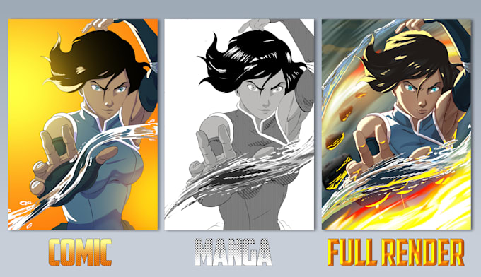 Do a custom fan art character by Vismed1992 | Fiverr