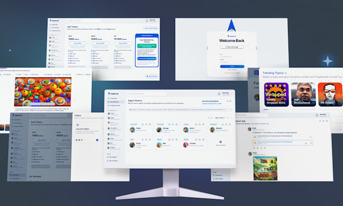 Design modern saas ui ux for your web app, dashboard or platform by ...