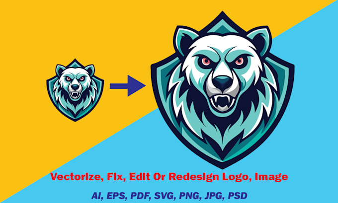 Do vector trace or recreate any logo or image within 2 hrs by Vprdesign88 | Fiverr