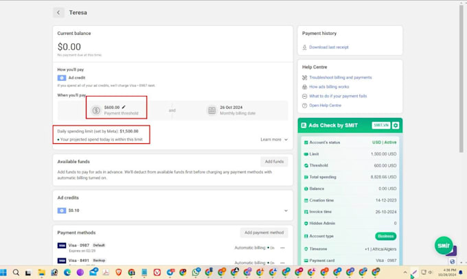 Create unlimited spending limit facebook business manager and ads ...