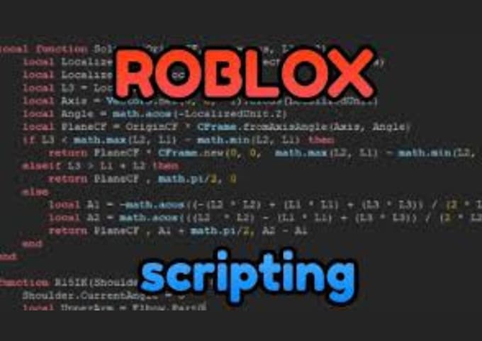 Create custom scripts for your roblox game by Buckhat207 | Fiverr