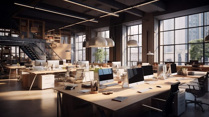 Redesign 3d commercial building interior,exterior rendering,office visualization by Elayotunde ...