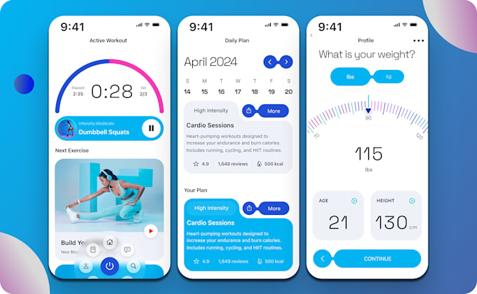 Do app ui ux, web ui, dashboard and product ui ux design in figma, xd by Wasif4752 | Fiverr