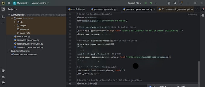 Create a secure and customizable password with gui in python by Diazorcraft | Fiverr