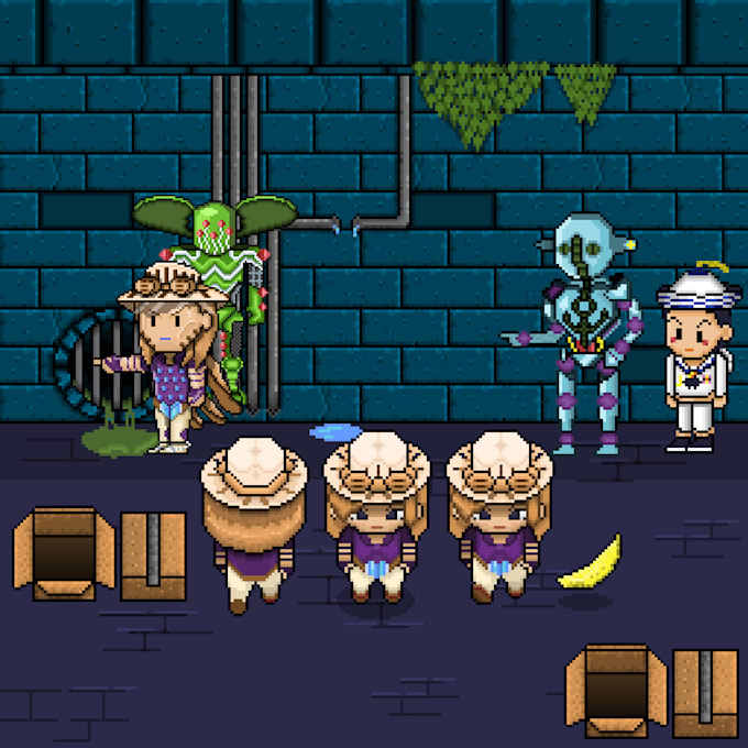 Create pixel art sprite for your games and project by Tolekstar | Fiverr