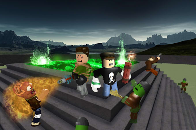 Develop 3d roblox maps, full game development, roblox game, ugc vfx ...