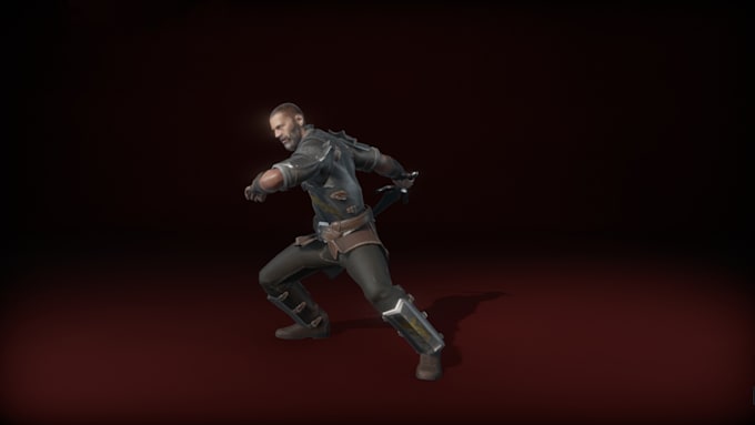 Ready animated 3d character model, 4k texture, ik fk control rig, cloth ...