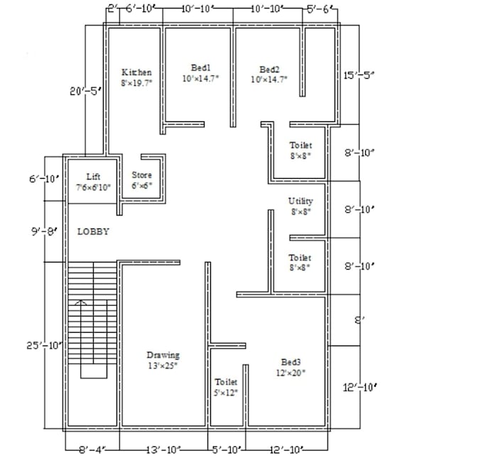 Create accurate 2d and 3d autocad drawings for your projects by Faisal_5566 | Fiverr