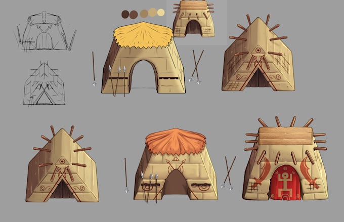 Make 2d assets, characters, animation, and ui for your game by ...