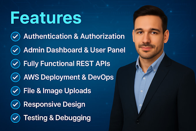 Do website development using react js and node js by Hatflabs | Fiverr