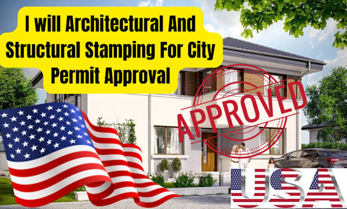 Architectural and structural stamping approval for city permit by James ...