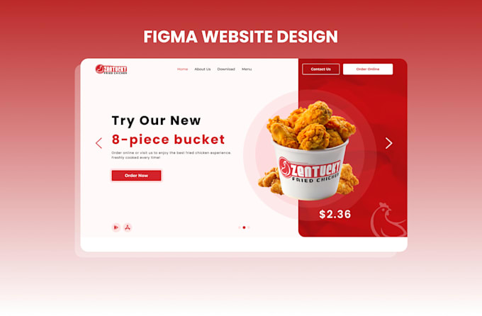 Do website ui, web ui, landing page design, or app ui design in figma by Rockimit1998 | Fiverr