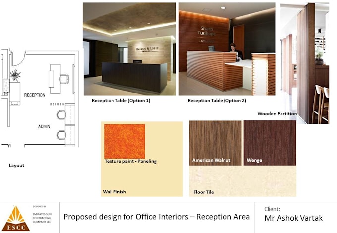 Architecture and interior design plans, detail drawings, virtual mood ...