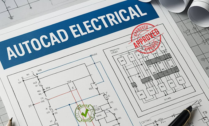 Design autocad electrical drawings schematics, panel layout by Raymond ...