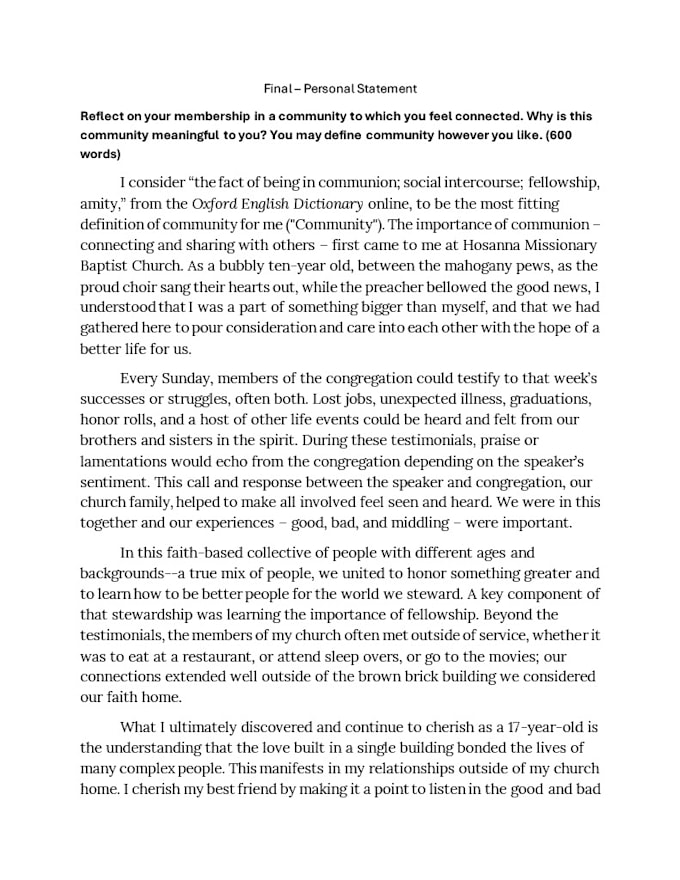 Produce winning college admissions personal statements by Nicheresumes ...