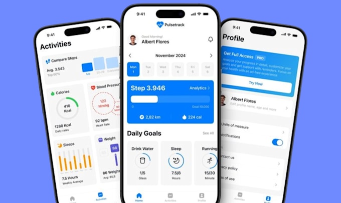 Flutter developer ios android app development bubble mvp firebase supabase expo by Abigail ...