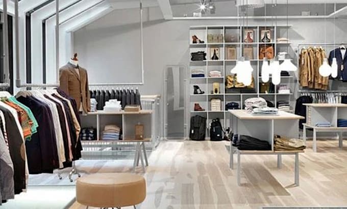 Design and render 3d retail stores, shops interior by Abutechnolog | Fiverr