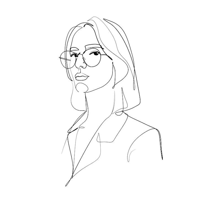 Draw anything amazing illustration with line art style by Lavrenti13 ...