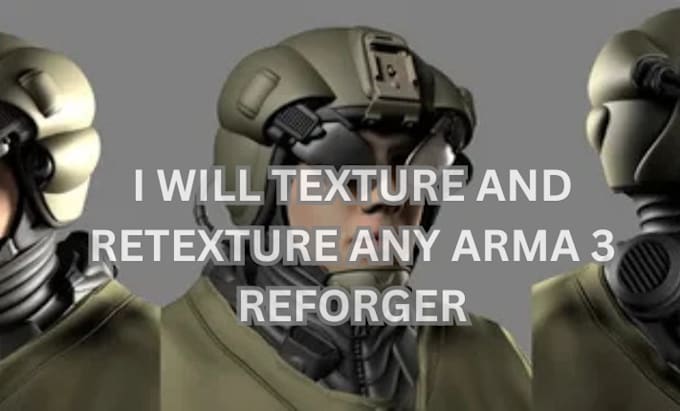 Texture and retexture any arma 3 asset for you by Valariapeco01 | Fiverr