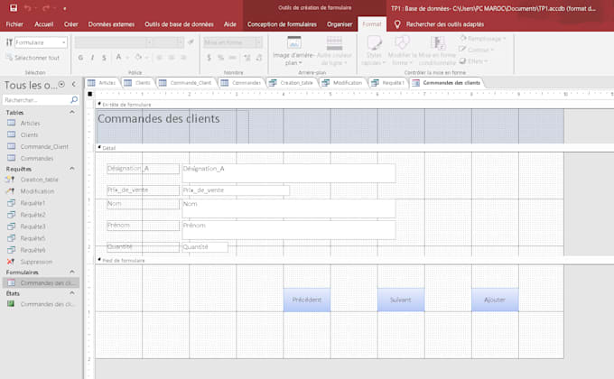 Create, modify or optimize your access database by M1014ff | Fiverr