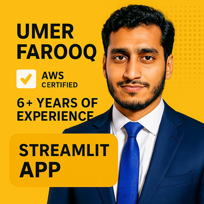 Create modern ai ml integrated web app with streamlit by Umerfarok | Fiverr