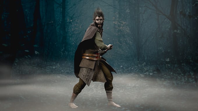 Accurate 3d game character, fix uv map, game asset, texture, ue5 rig ...