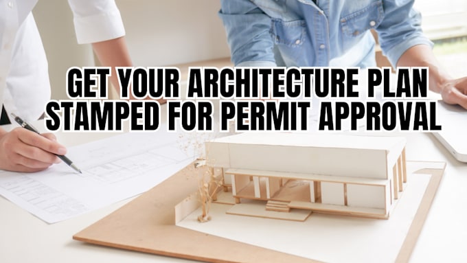 Review and stamp your architectural engineering plan for us city permit ...