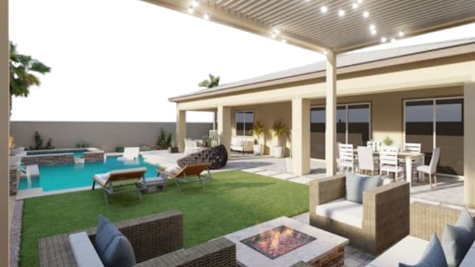 Draw and render 2d 3d site plans, landscape designs and master plan by Carolinejoy817 | Fiverr