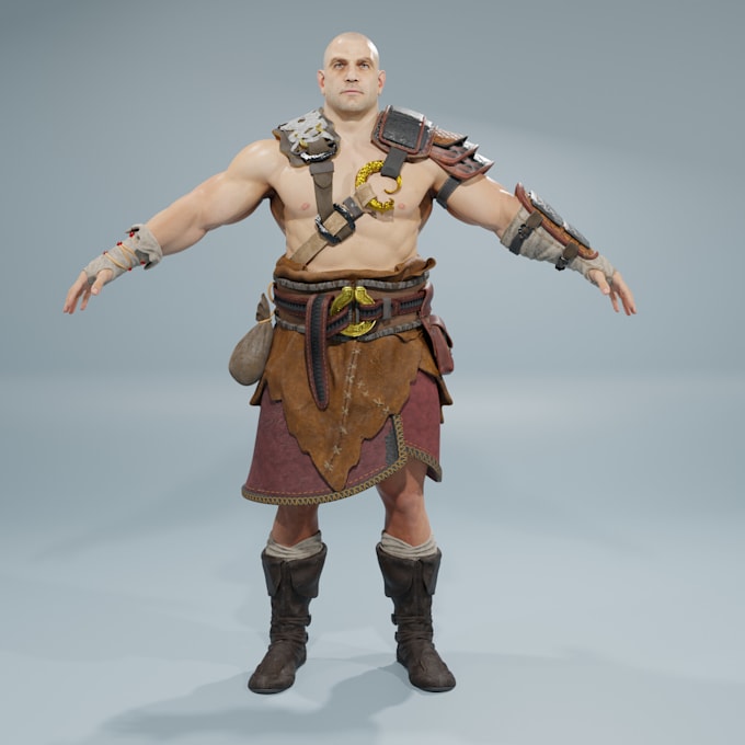 Custom 3d character model, gmod realistic 3d character modeling, 3d ...