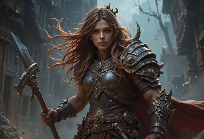 Draw 2d sprite, fantasy game art, dnd, and character design by ...
